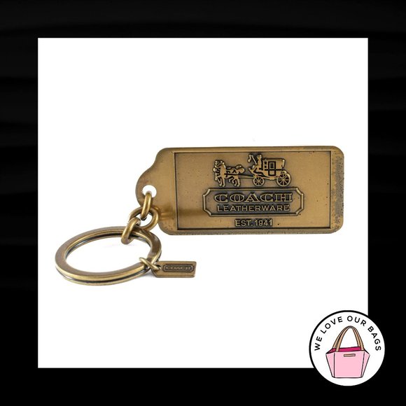 Coach | Accessories | Coach 65th Anniversary Horse Carriage Gold Brass ...